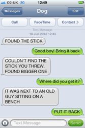 8 Hilarious Text Message Conversations with Dogs - iHeartDogs.com
