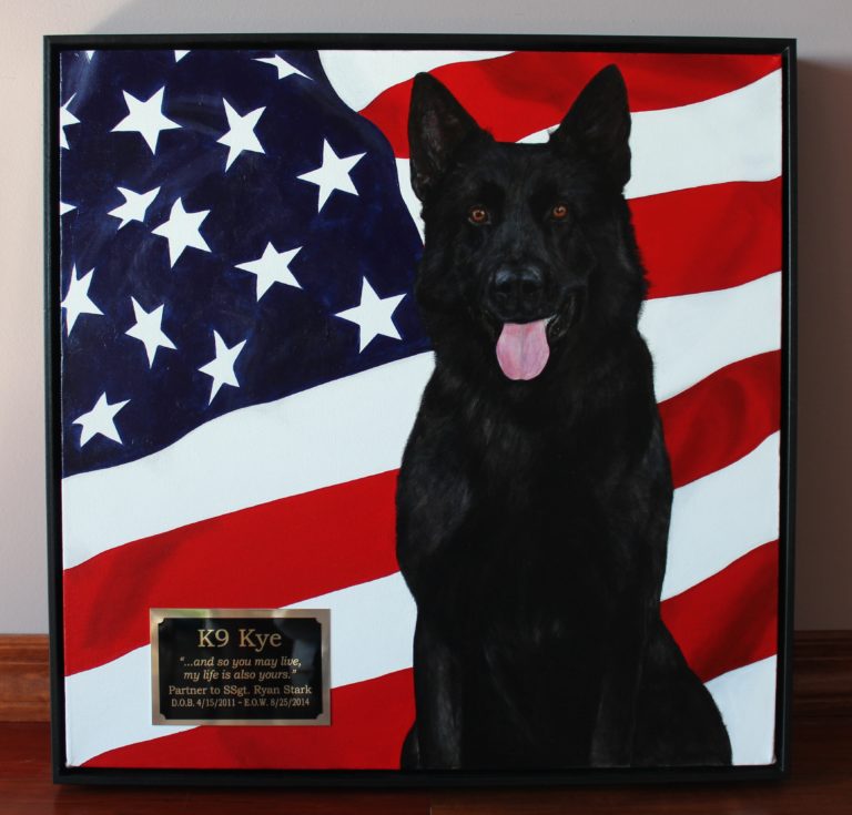 Incredible Portraits Honor Our K9 Heroes In A Truly Amazing Way ...