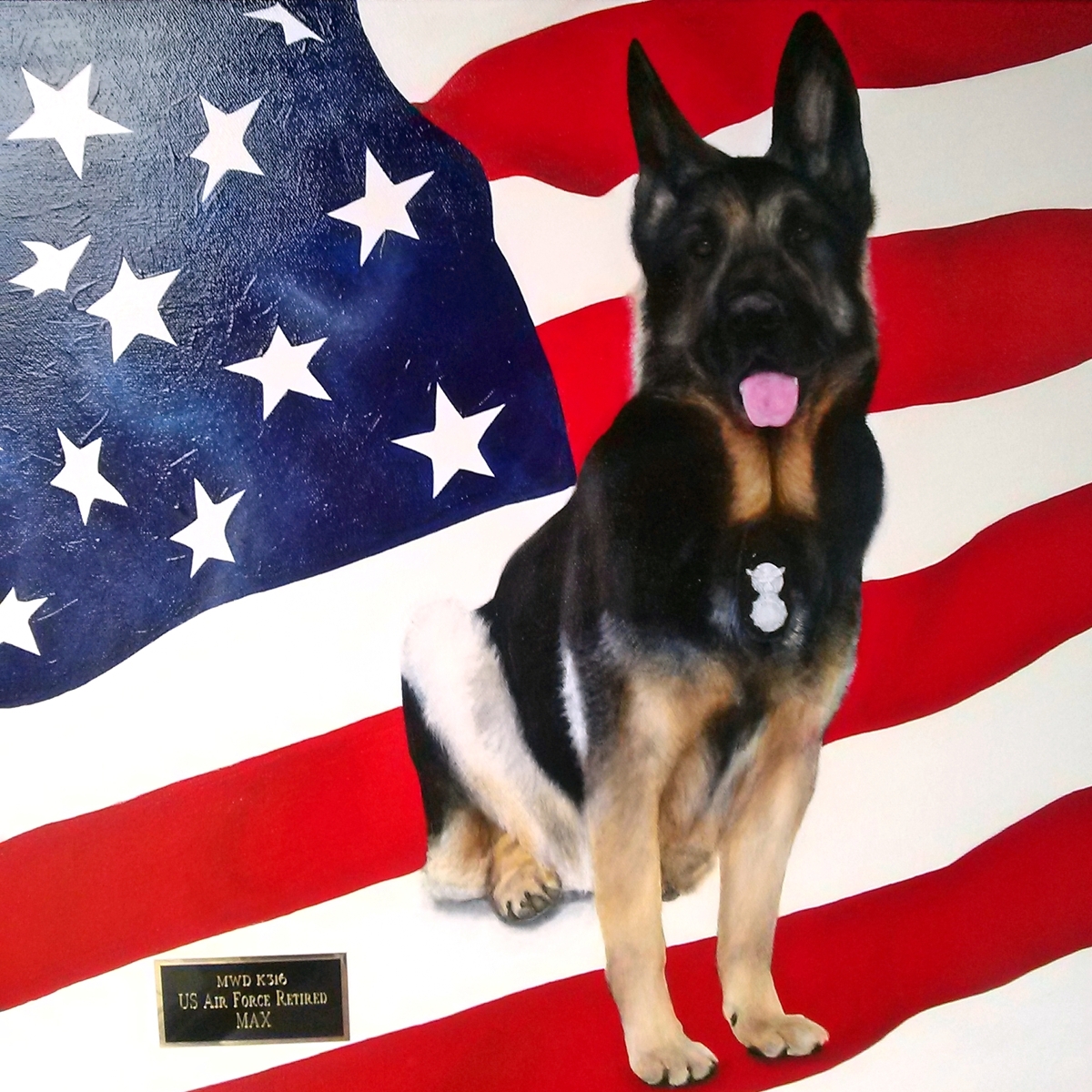 Incredible Portraits Honor Our K9 Heroes In A Truly Amazing Way ...