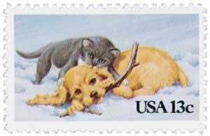 U.S. Postal Service Unveils New Pets Forever Postage Stamps ...