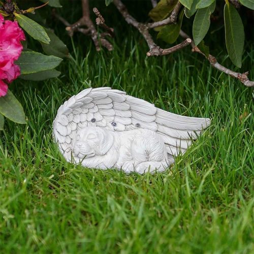 Forever My Guardian Angel Pup Garden Dog Memorial Solar Light ...