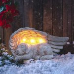 Forever My Guardian Angel Pup Garden Dog Memorial Solar Light ...