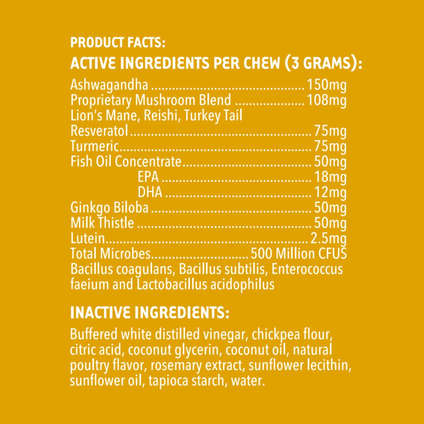 Senior Super 7 Daily MegaVitamin For Dogs 7-In-1 Antioxidant Anti-Aging ...