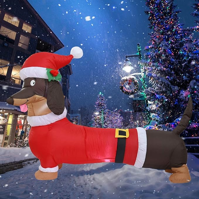 13 Best Dog Christmas Inflatable Yard Blow Up Decorations - iHeartDogs.com