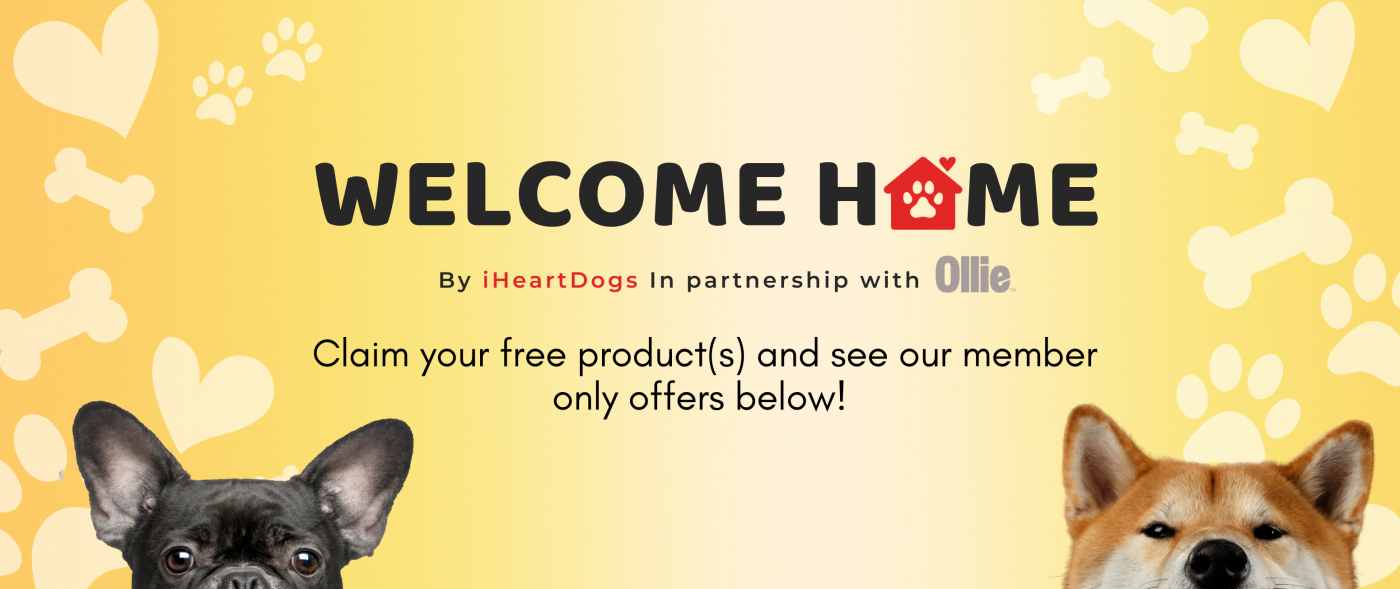 Welcome Home Club Offers - iHeartDogs.com