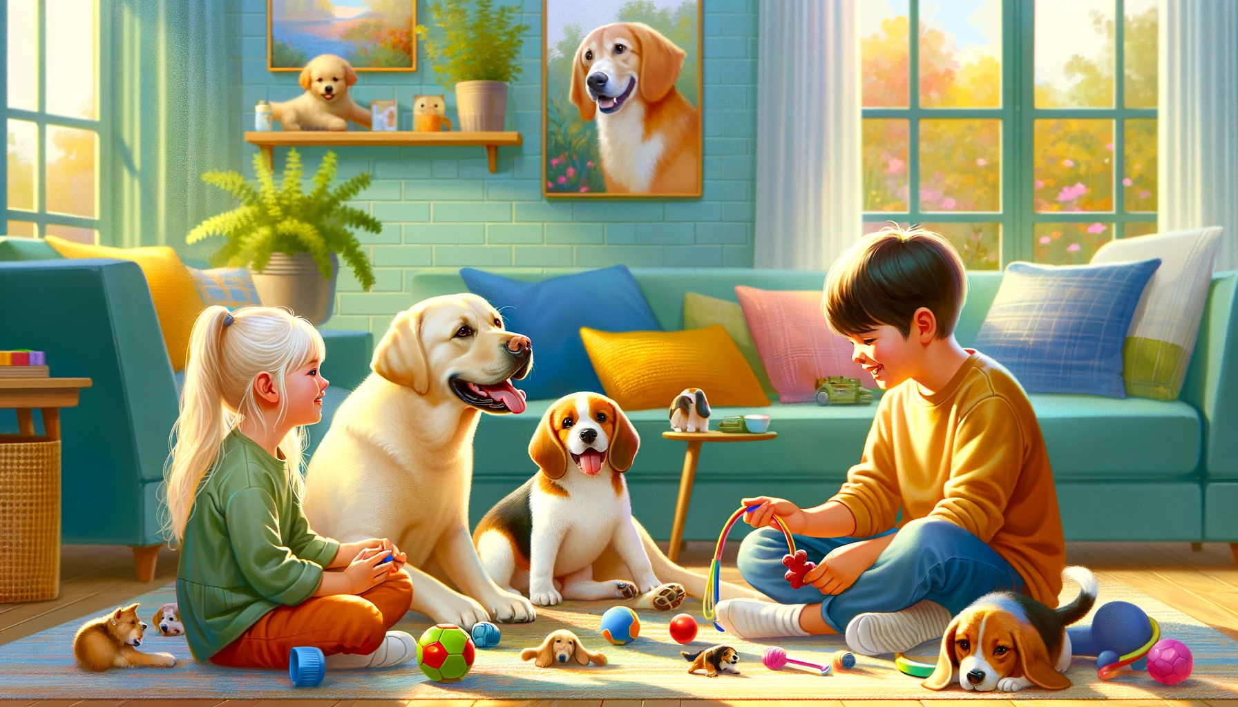 10 Dog Breeds Perfect for Families with Kids - Gatanippo.com