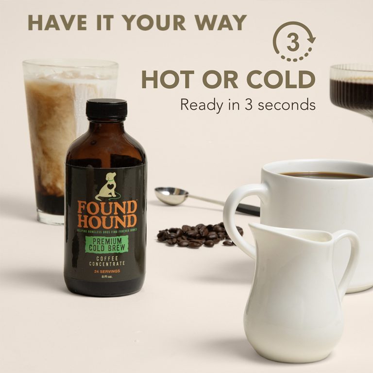 iHeartDogs Found Hound Coffee Concentrate - Cold Brew Coffee, Perfect ...