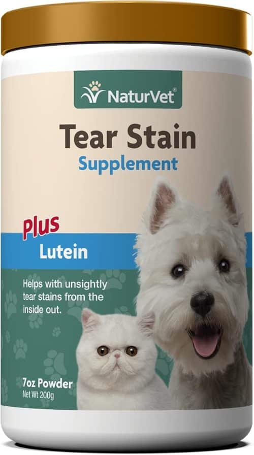 6 Best Tear Stain Supplements For Dogs - iHeartDogs.com