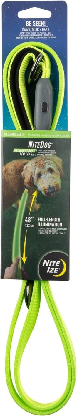 11 Best LED Light Up Dog Leashes for Night Walking - iHeartDogs.com