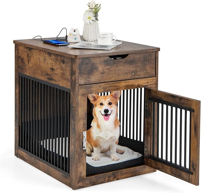10 Best Furniture & Wooden Dog Crates That Blend In To Your Home ...