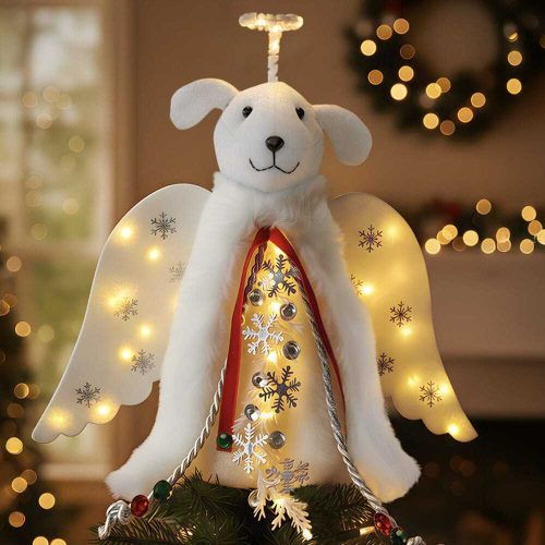 Second Chance Movement™ A ‘Christmas Miracle‘ Angel Dog Tree Topper ...