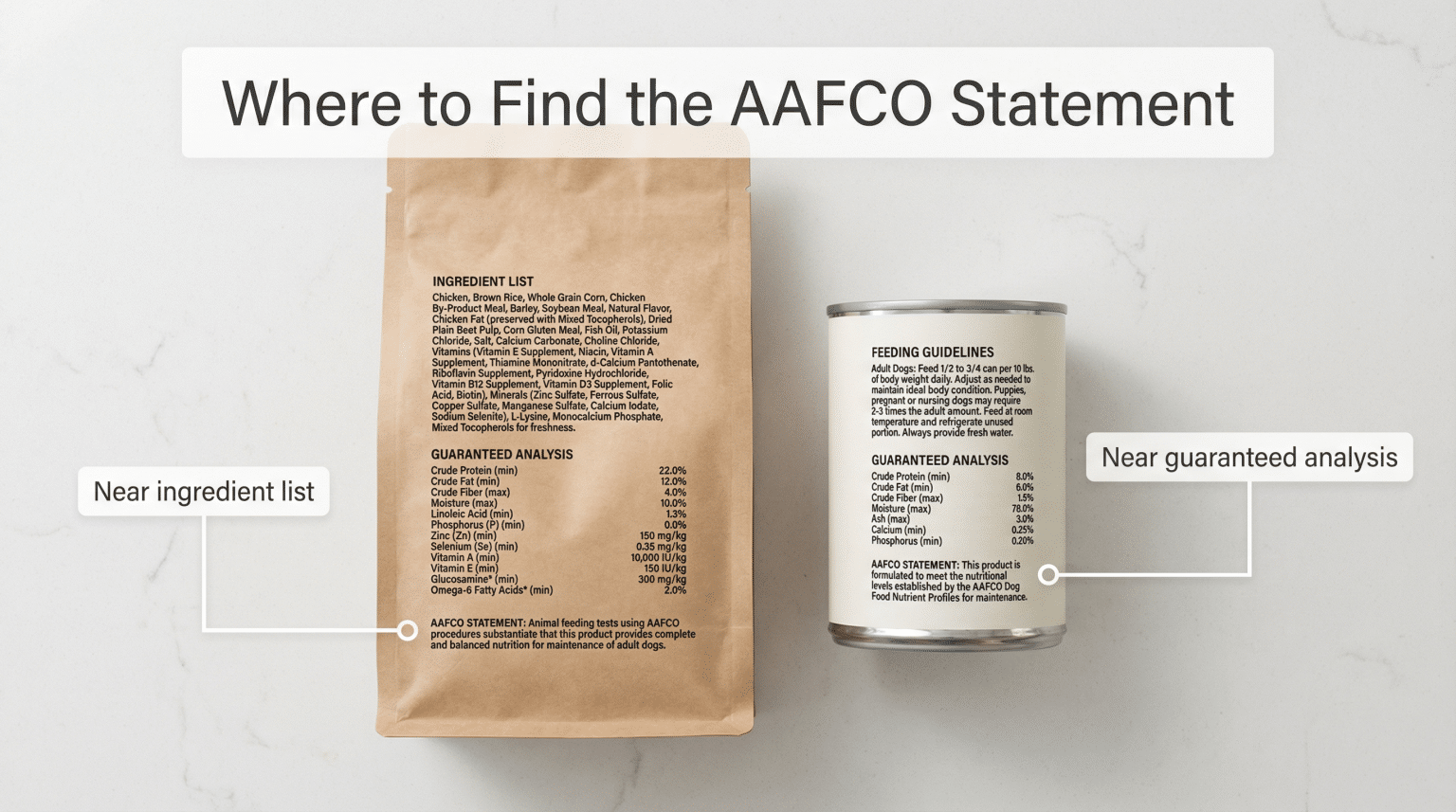Dog Food Nutrition Labels 101: What You Need to Know - iHeartDogs.com
