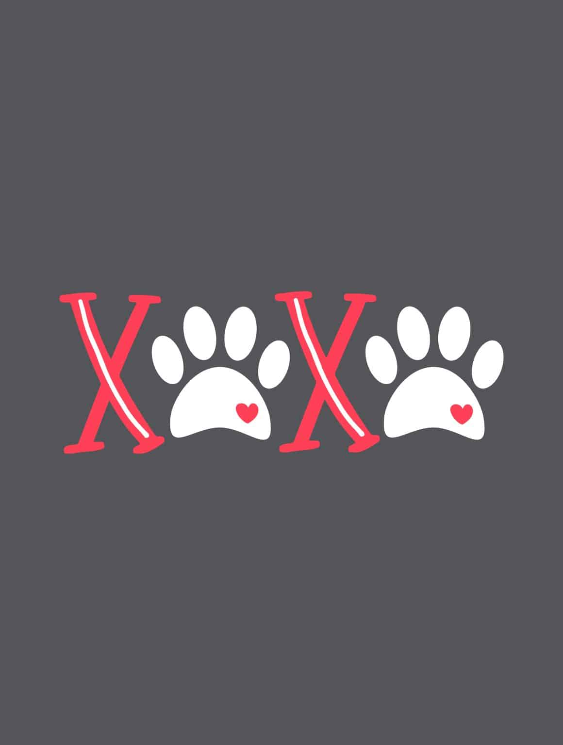 Comfort Colors XOXO Hugs & Kisses Premium Sweatshirt - Pepper ...